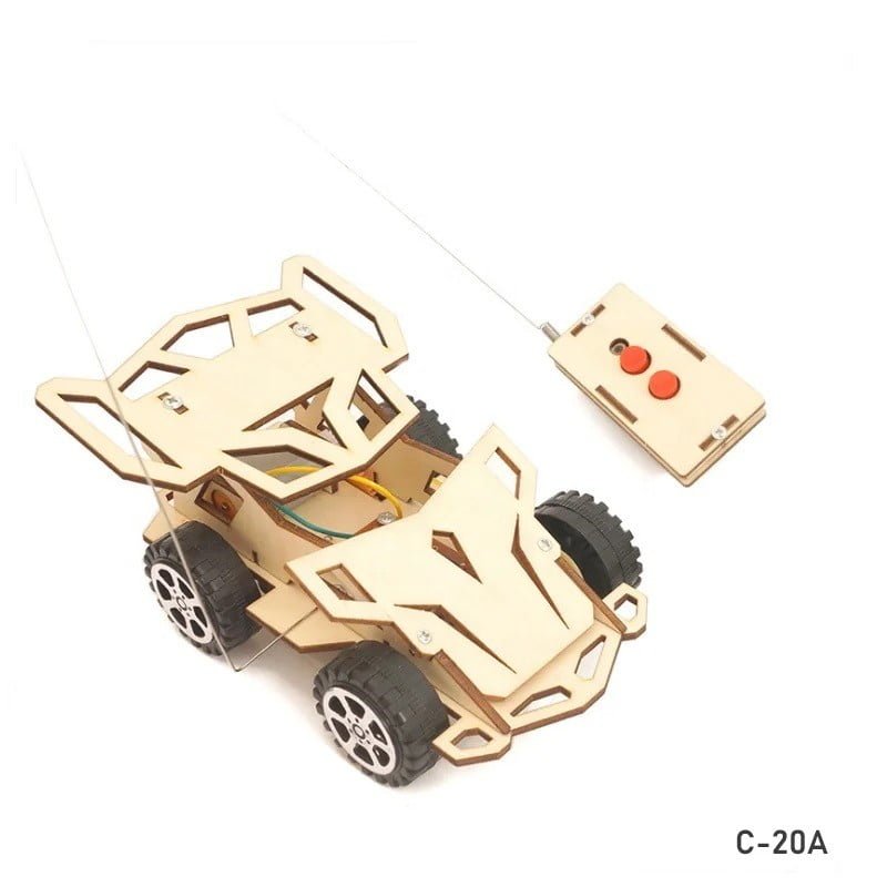 Kids Craft Kit – Wireless remote car – Noughtee Kids